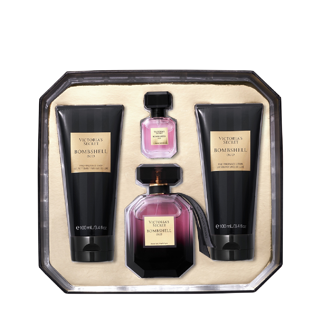 Victoria's Secret Bombshell Oud Set 257.50 ml| Duty Free | BestValue